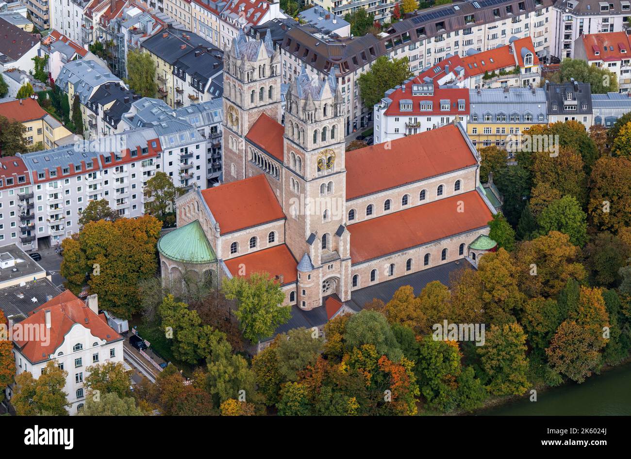 Munich, Germany. 10th Oct, 2022. The Catholic Church of St. Maximilian ...