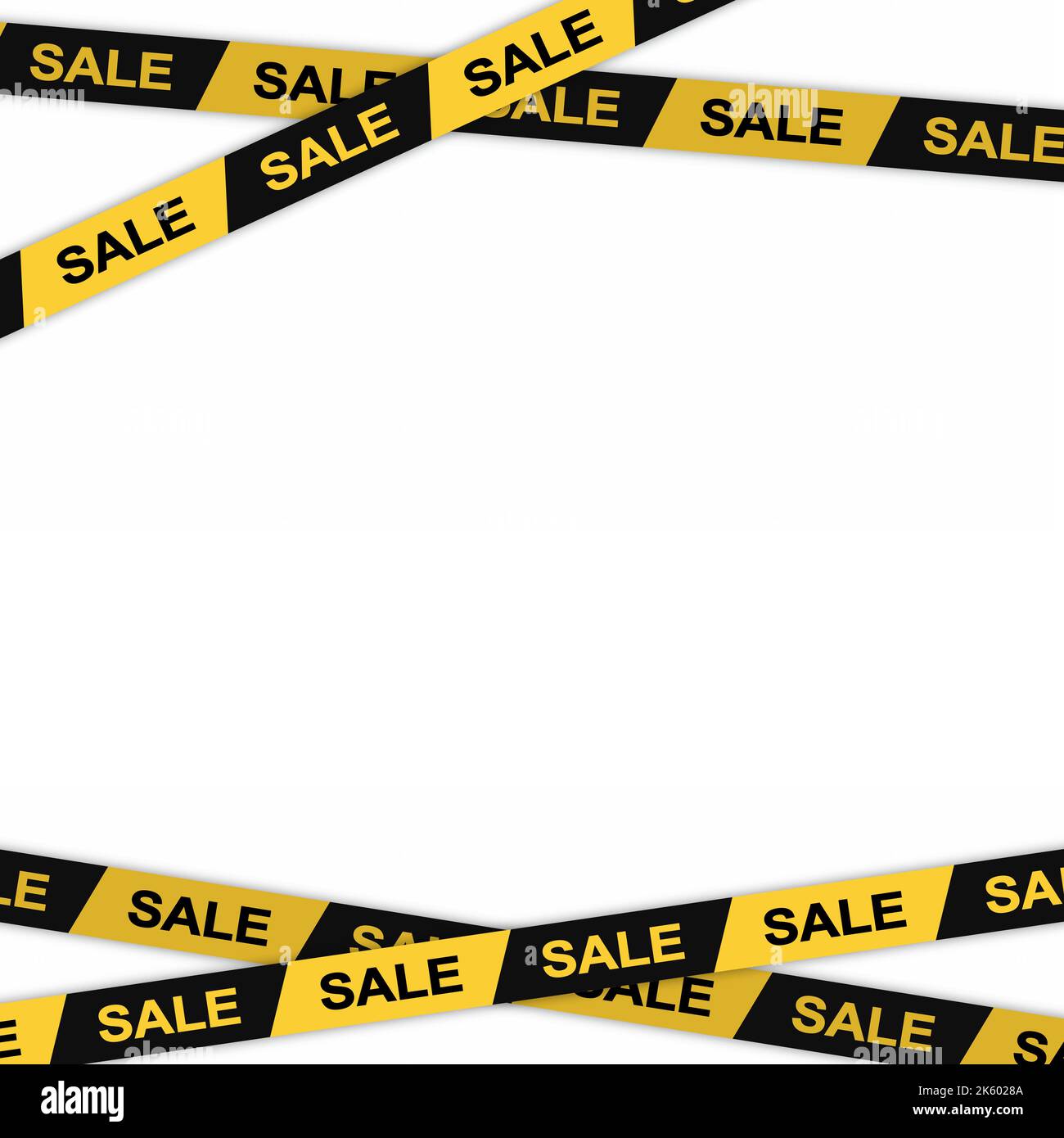 black and yellow flyers discount vector on transparent background Stock ...