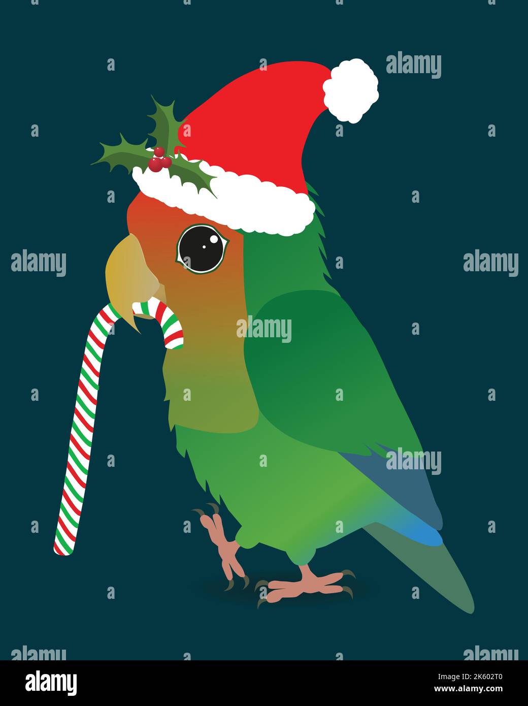 Happy holidays candy cane Stock Vector Images - Alamy