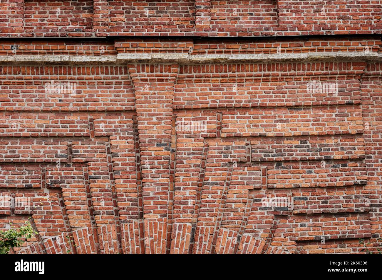 architecture red brick classical facade. old building Stock Photo - Alamy