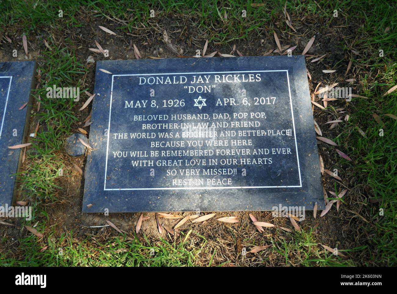 Los Angeles, California, USA 9th October 2022 Comedian Don Rickles ...