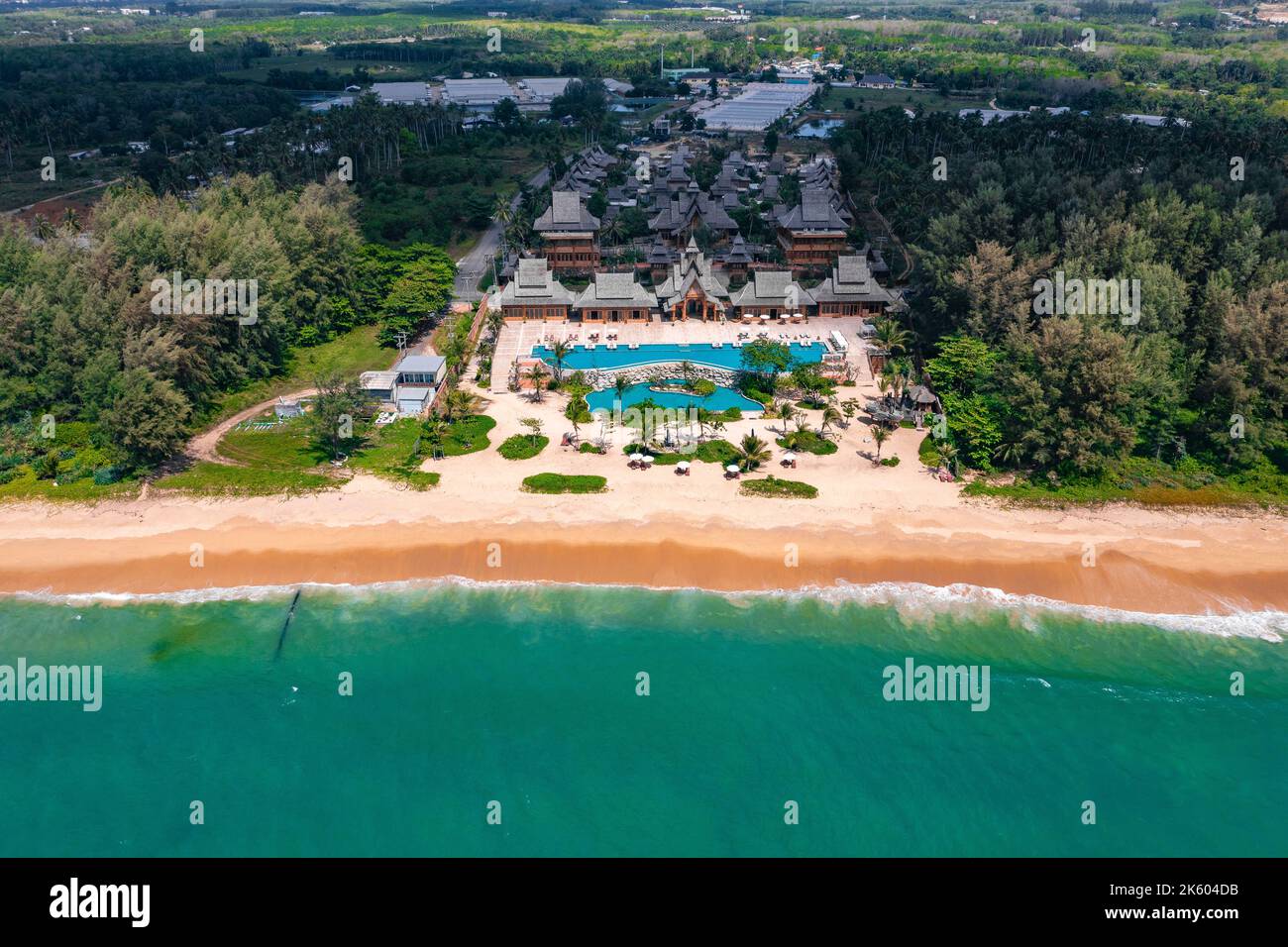 Natai Beach in Khao Lak, Phang Nga province, Thailand Stock Photo - Alamy