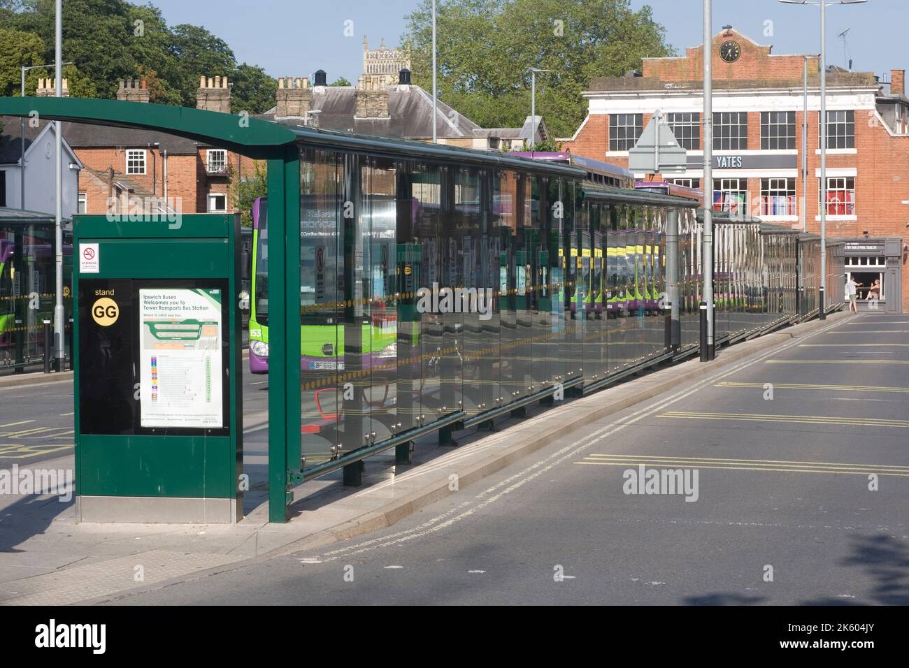 Tower ramparts bus stop hi-res stock photography and images - Alamy