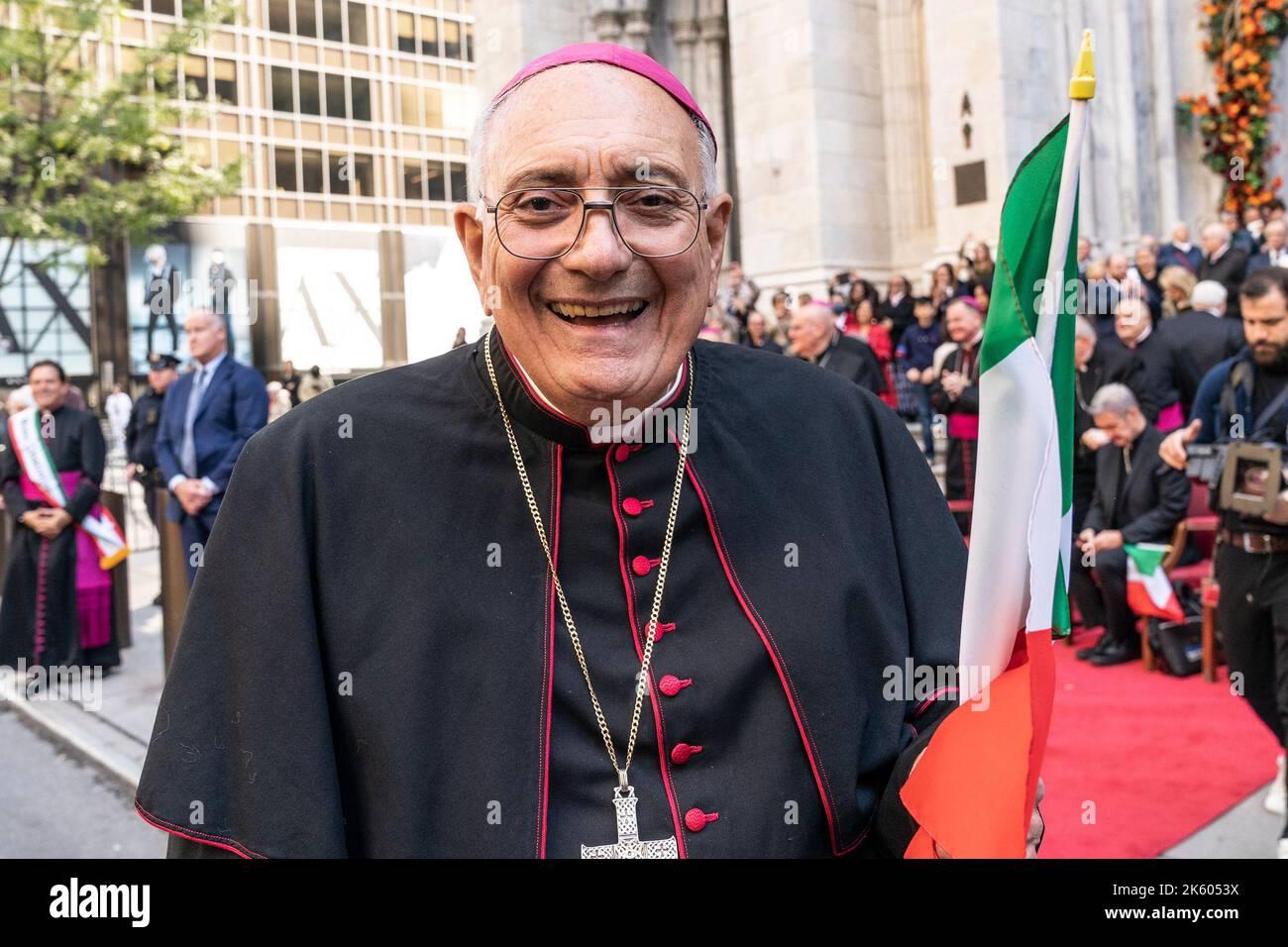 New York, New York, USA. 11th Oct, 2022. Retired Bishop Nicholas ...