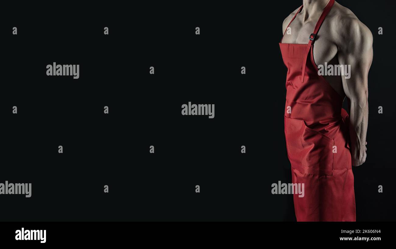 Muscle man apron hi-res stock photography and images - Alamy