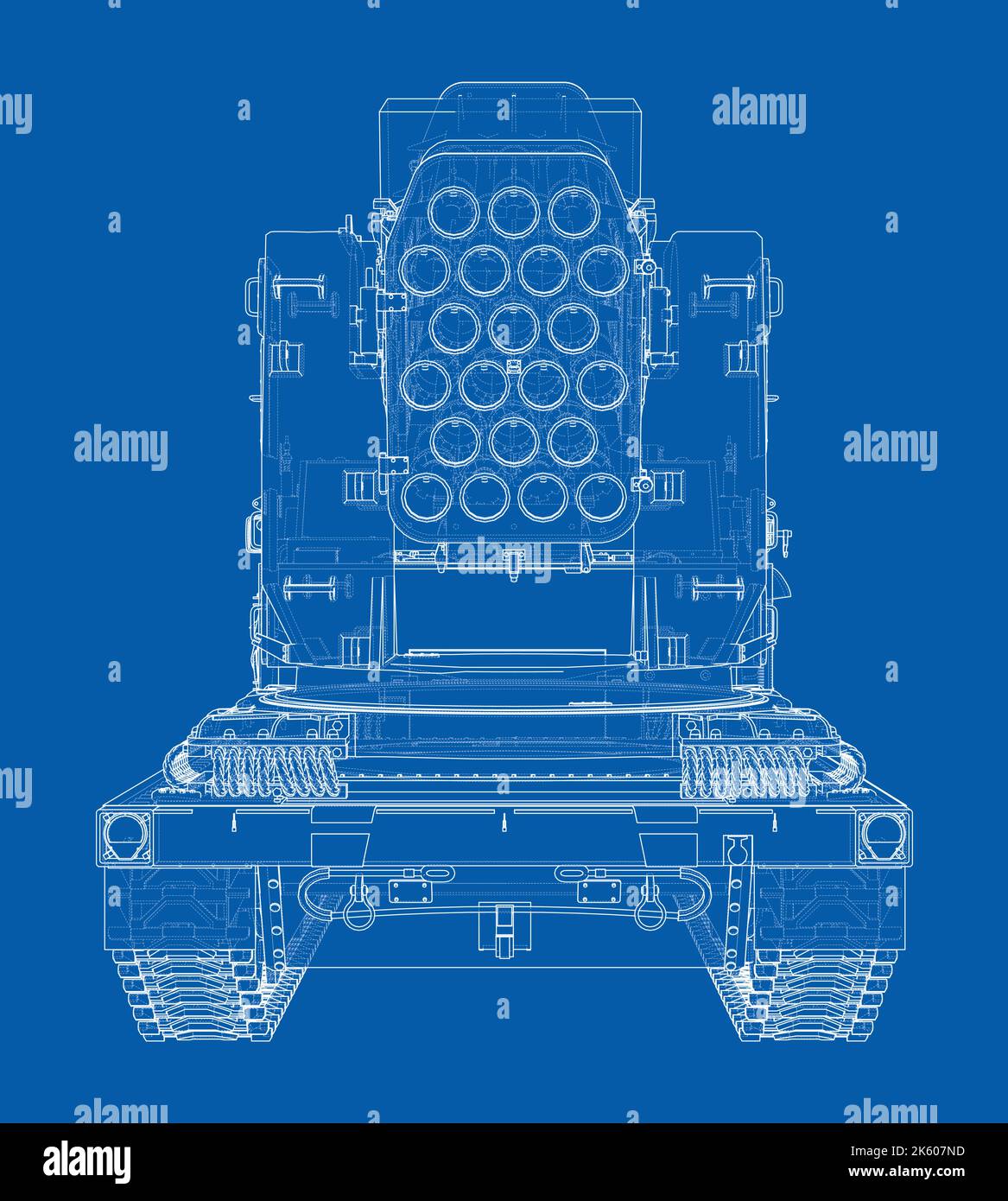 Military track missle system. Vector Stock Vector Image & Art - Alamy