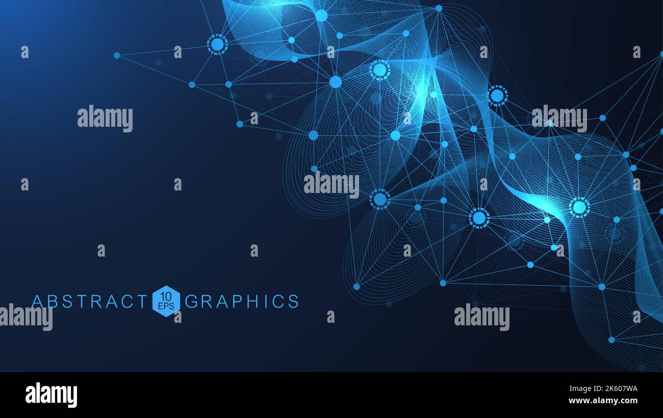 Global network connection. Global business. Social network communication. Internet technology ...