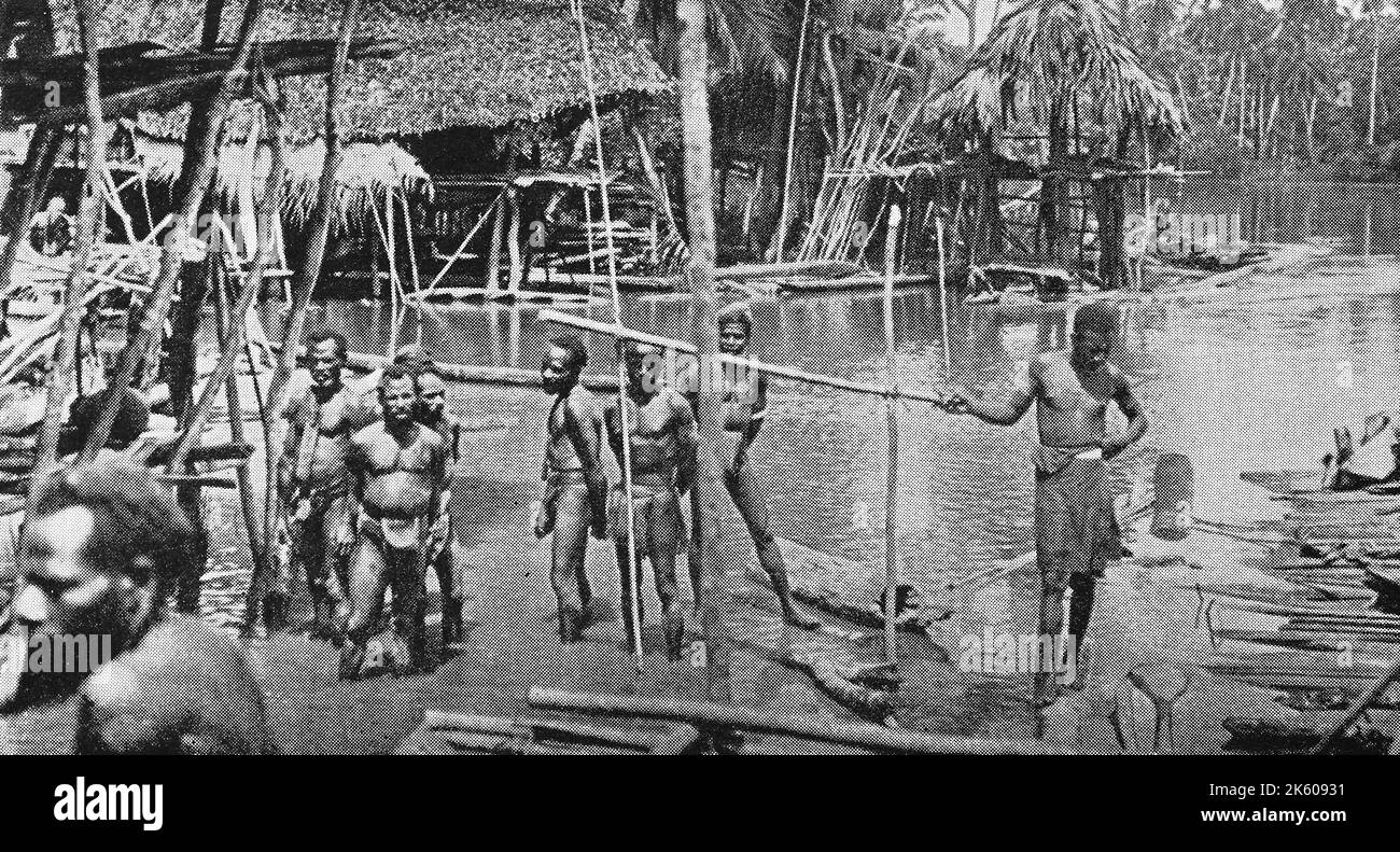 Papua vom Töpferfluß im Inneren von Deutsch-Neuguinea, Historisch ...