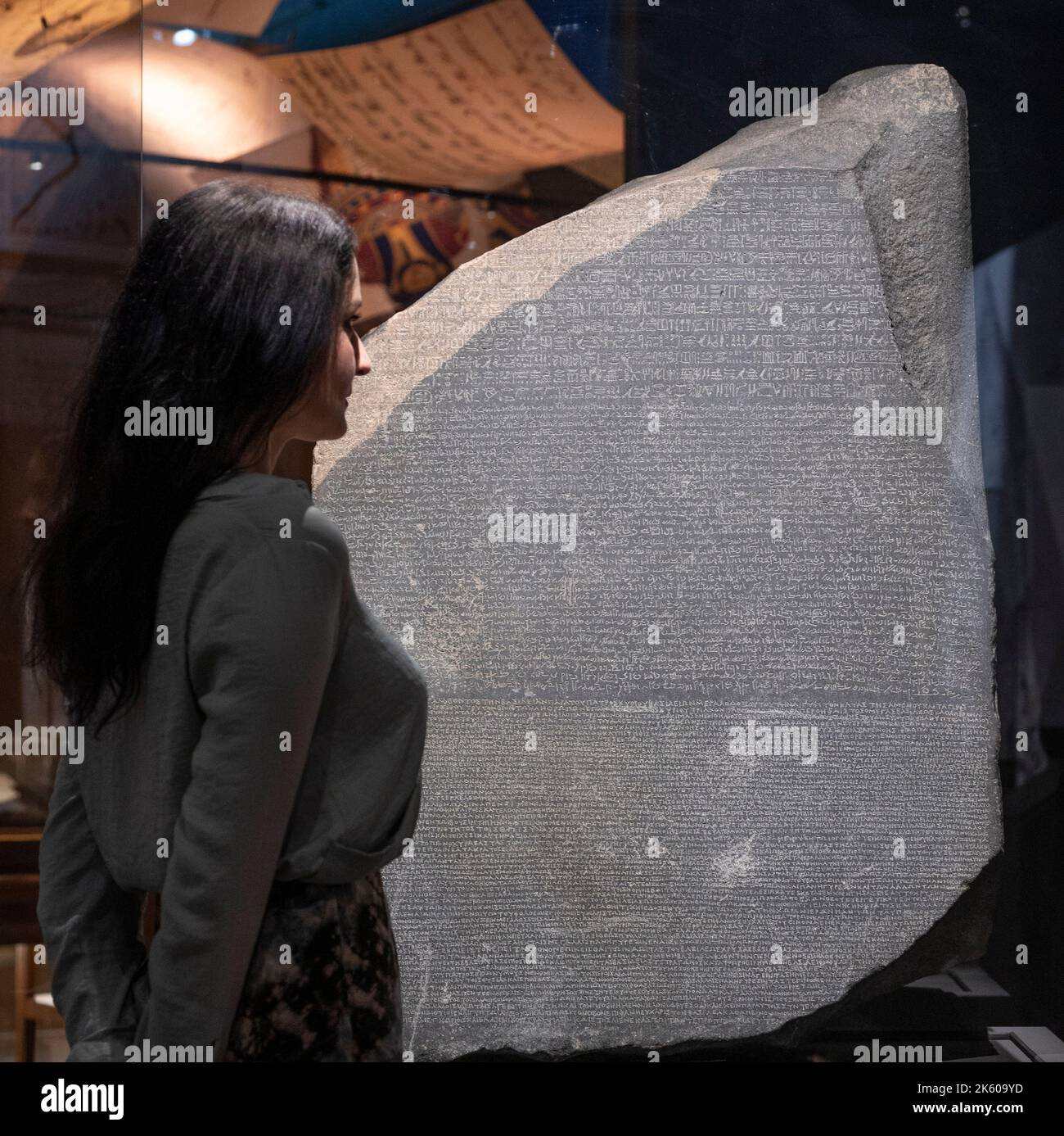 The British Museum, London, UK. 11 October 2022. Hieroglyphs: unlocking ...