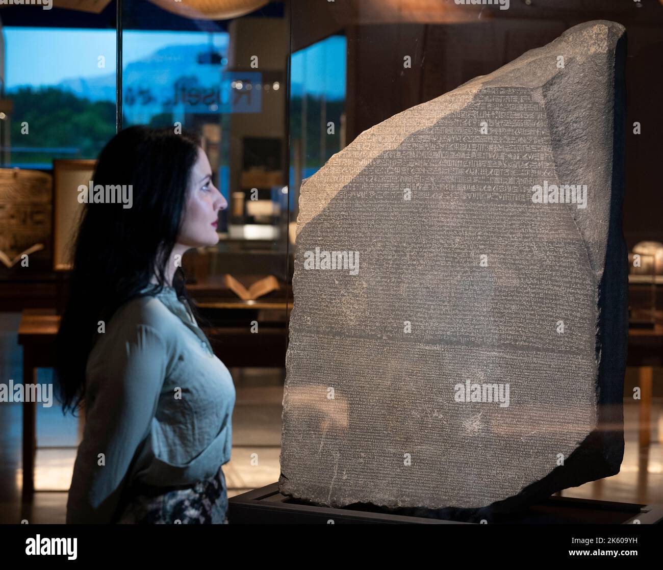 The British Museum, London, UK. 11 October 2022. Hieroglyphs: unlocking ...