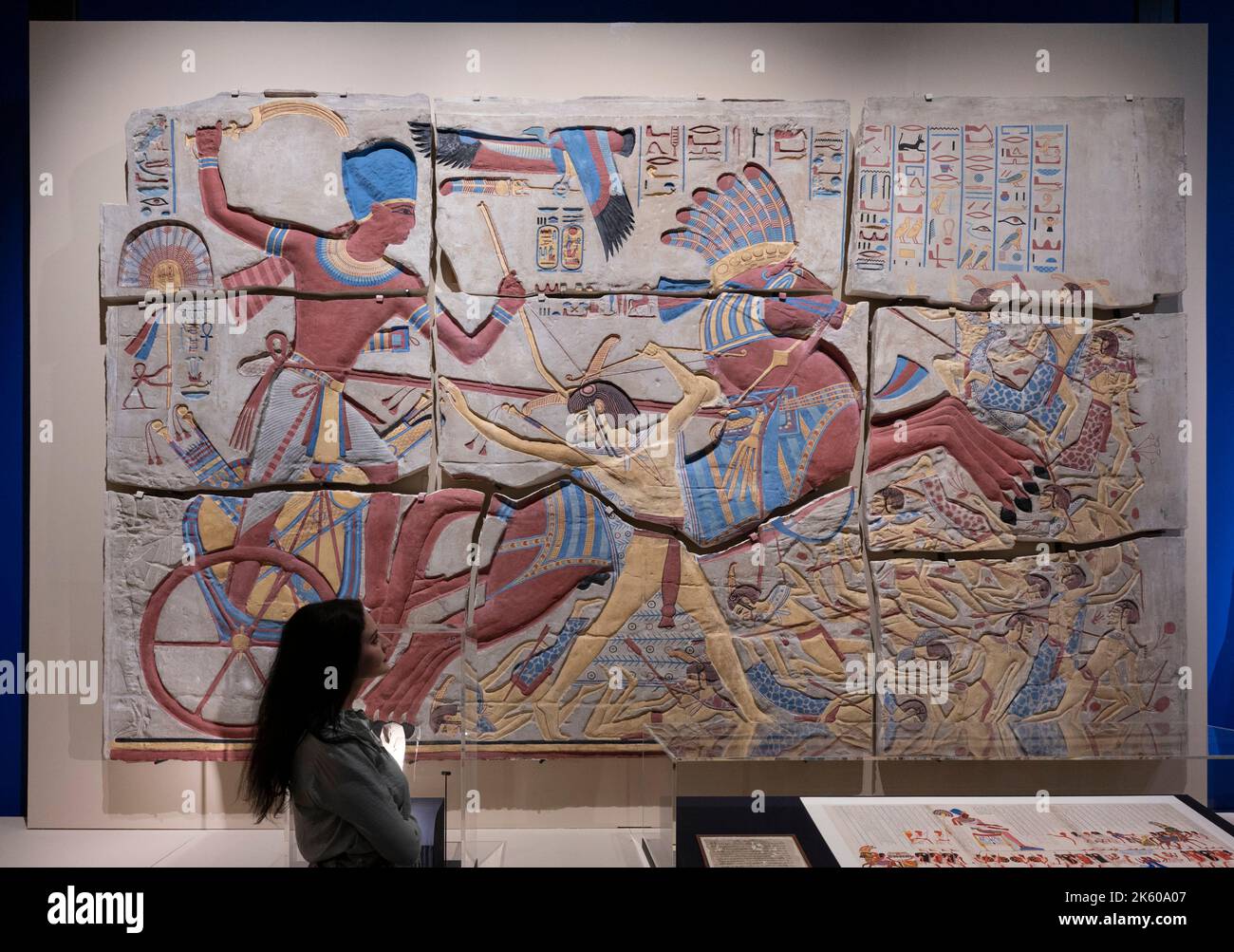 The British Museum, London, UK. 11 October 2022. Hieroglyphs: unlocking ...
