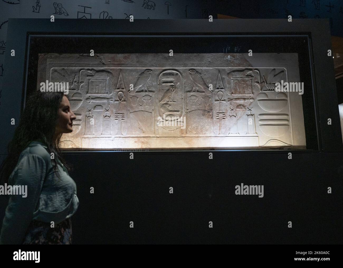 The British Museum, London, UK. 11 October 2022.Hieroglyphs: unlocking ...