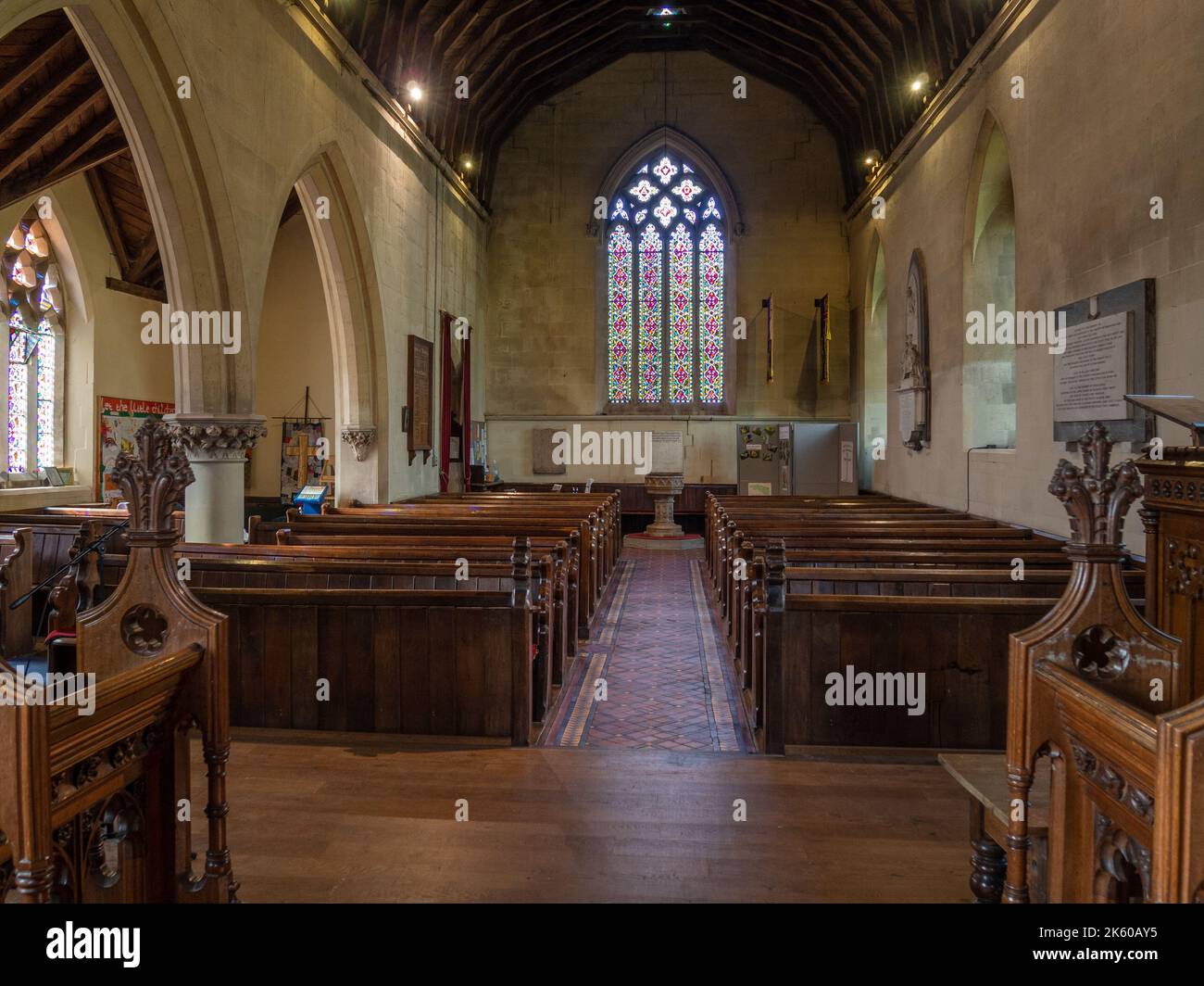 Victorian church interior hi-res stock photography and images - Alamy