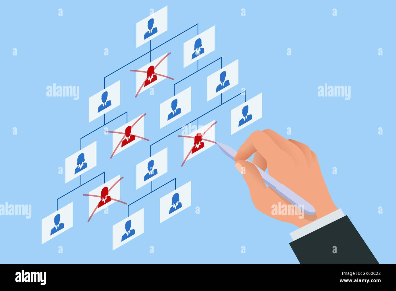 Isometric Organisational Restructuring. Staff Unemployment, job Cuts ... Isometric Organisational Restructuring. Staff Unemployment, job Cuts ...