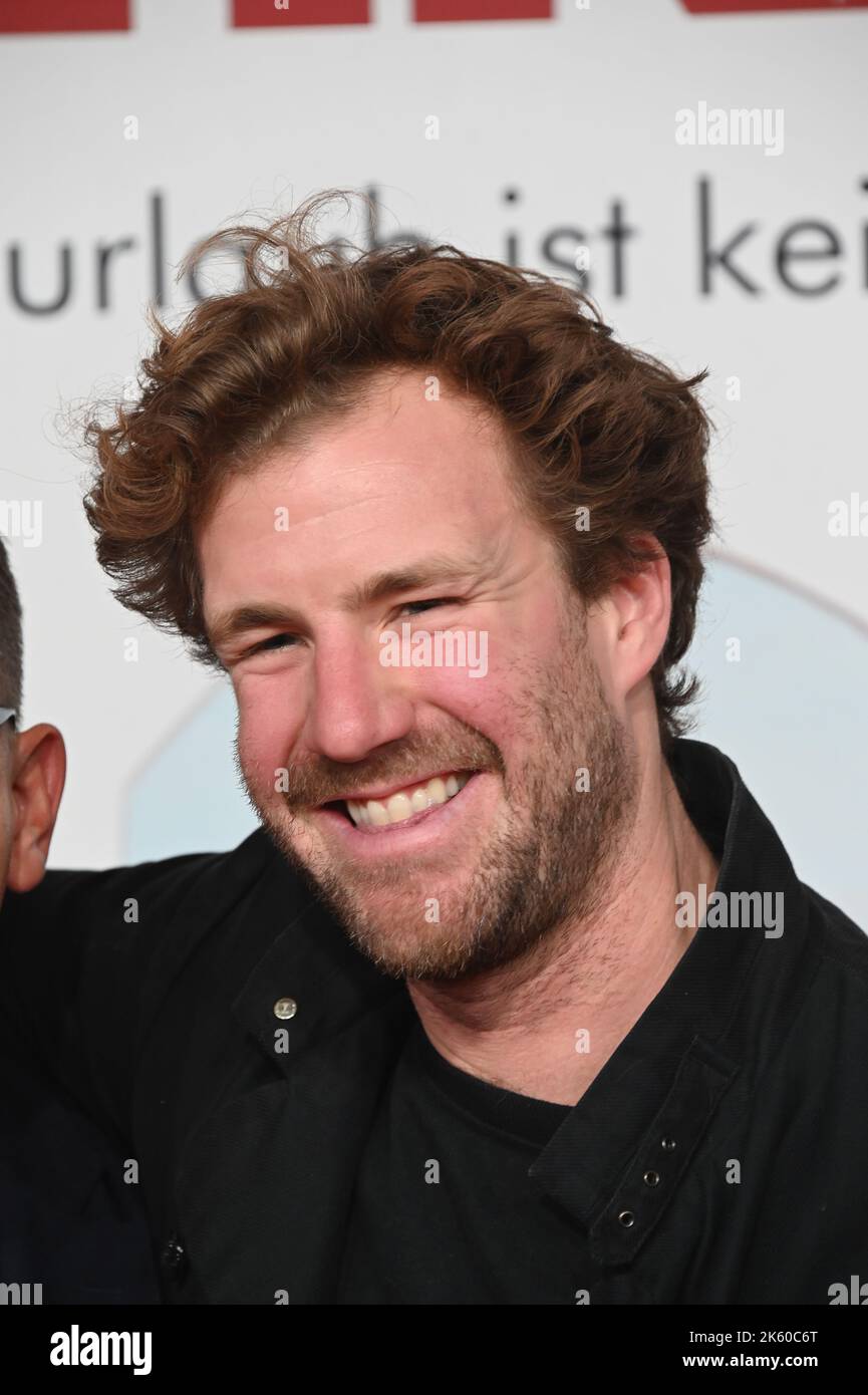 Cologne, Germany. 09th Oct, 2022. Presenter Luke Mockridge comes to the ...