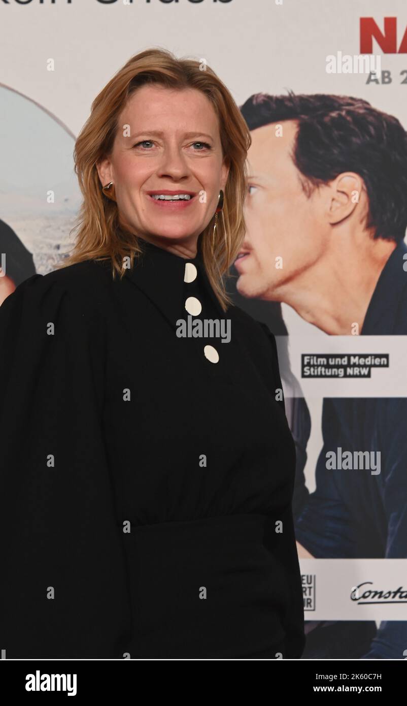 Cologne, Germany. 09th Oct, 2022. Actress Caroline Peters comes to the ...