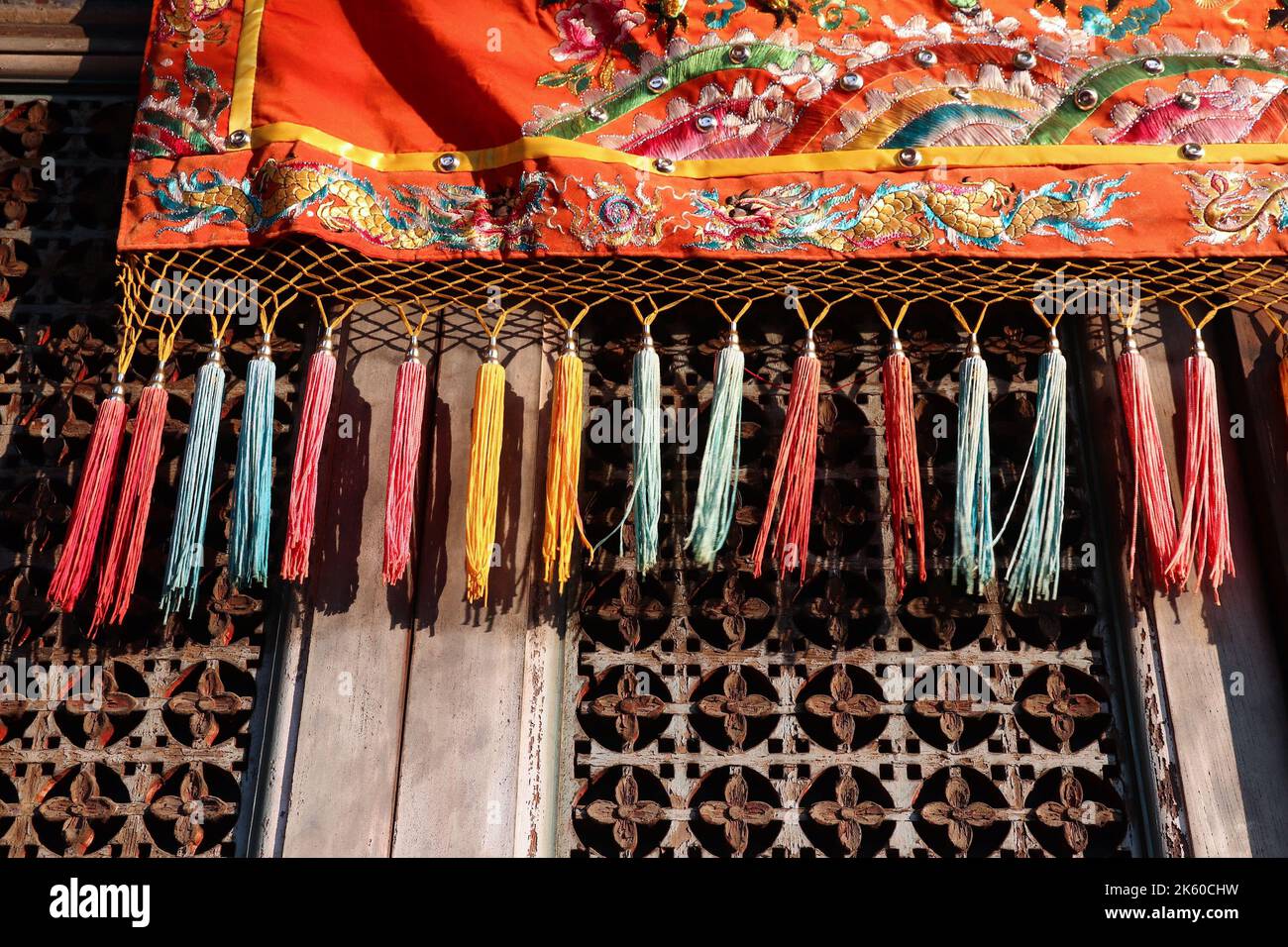 Mazu Temple in Lukang, Taiwan. Chinese Folk Religion tradition Stock ...