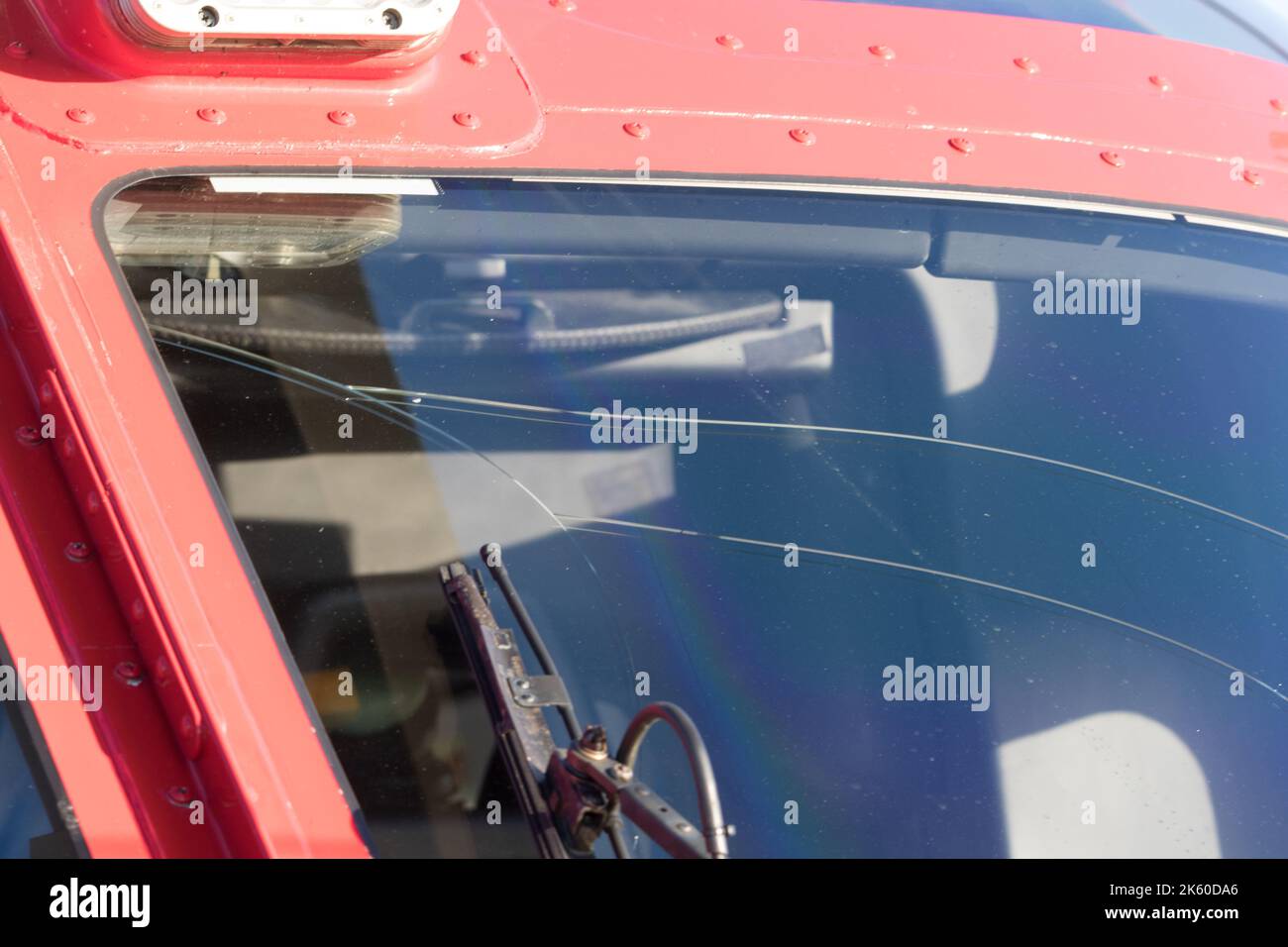 Coastguard Helicopter grounded following windscreen damage during cliff ...