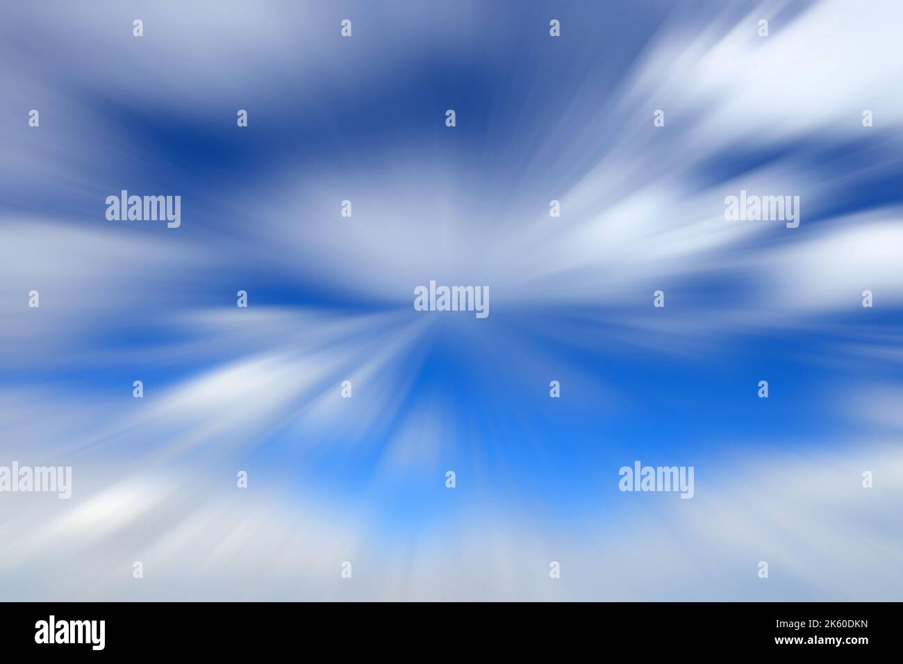 High speed blur blue sky. Fast flight abstract background Stock Photo ...