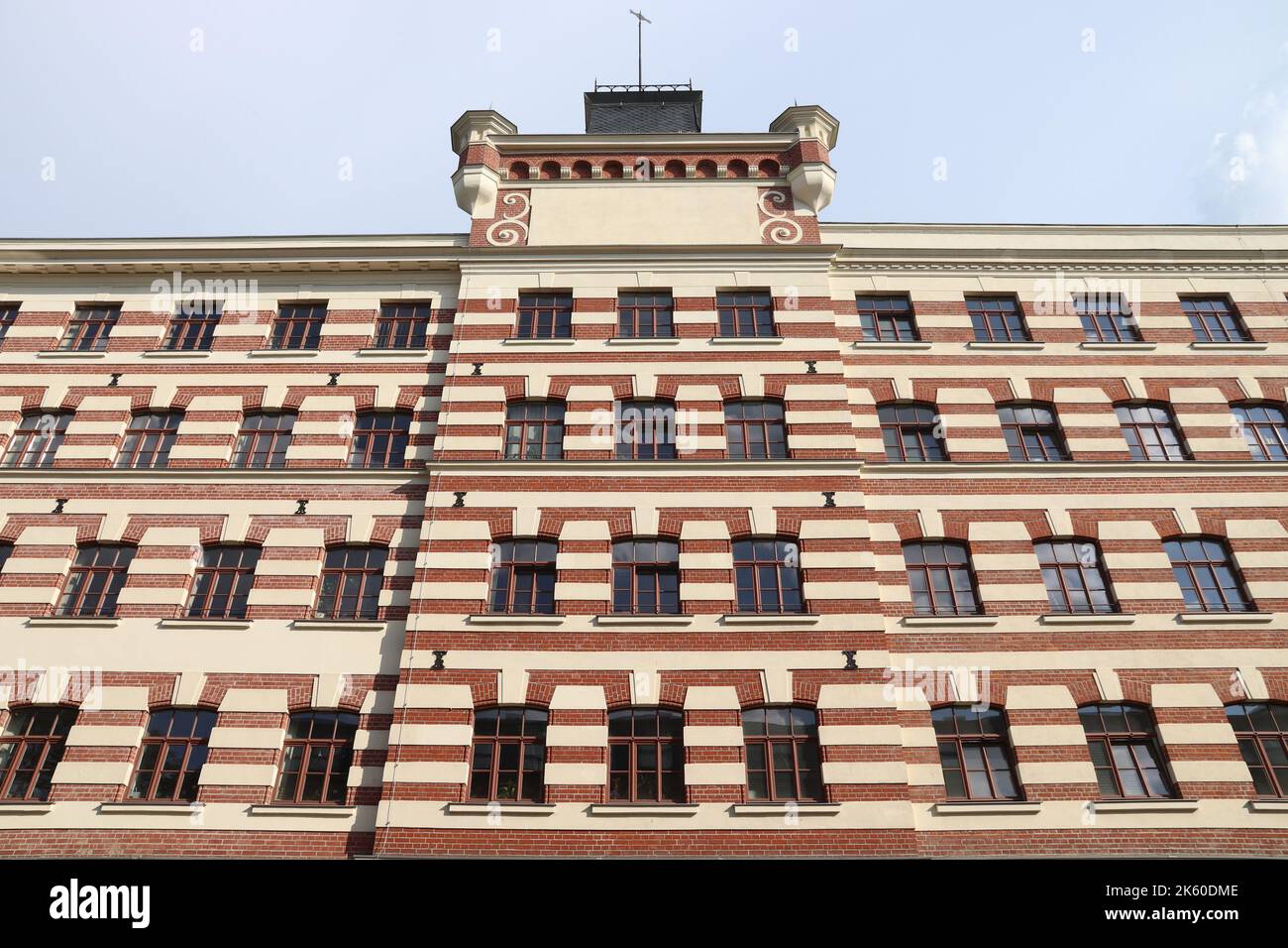 Plagwitz factory district in Leipzig, Germany. Repurposed historic ...