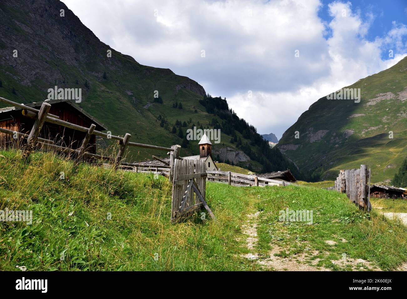 Malga Fana located at 1730 meters high at the bottom of the Valles ... Malga Fana located at 1730 meters high at the bottom of the Valles ...