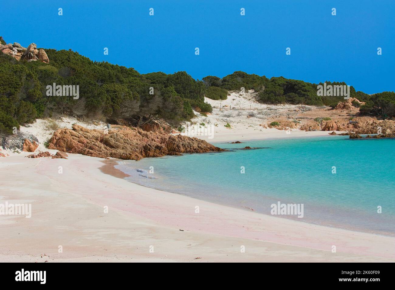 Pink Beach (Spiaggia Rosa or Cala di Roto), Island of Budelli; La ...