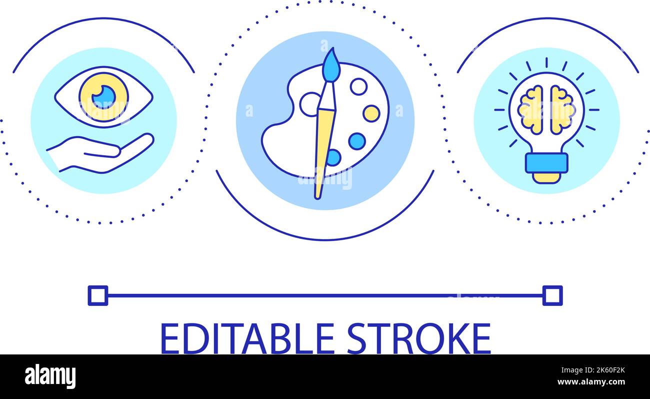 Education process loop concept Stock Vector Images - Alamy