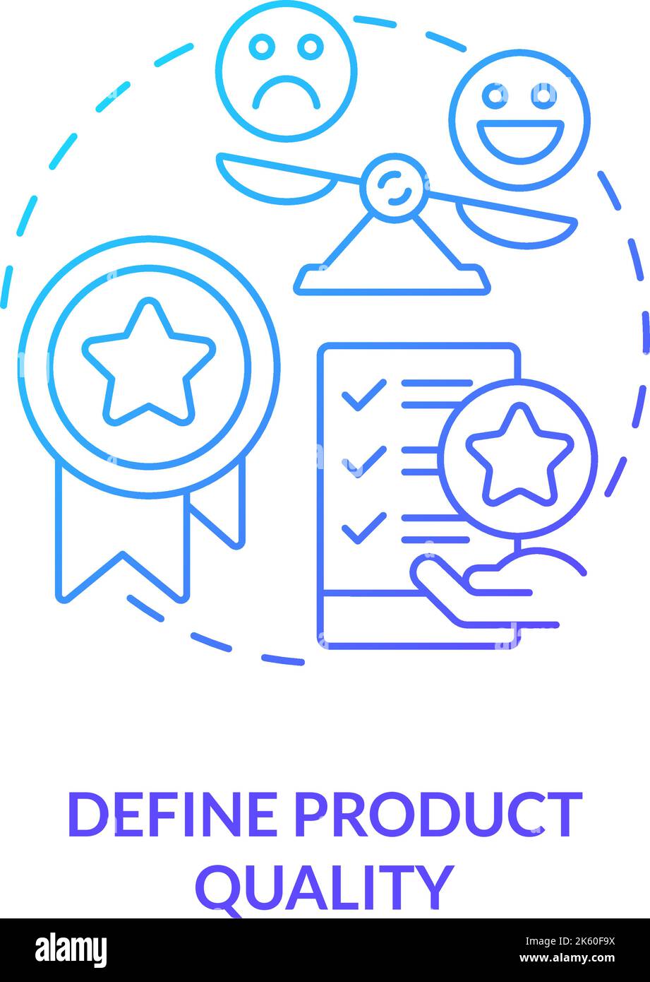 Increasing quality Cut Out Stock Images & Pictures - Alamy