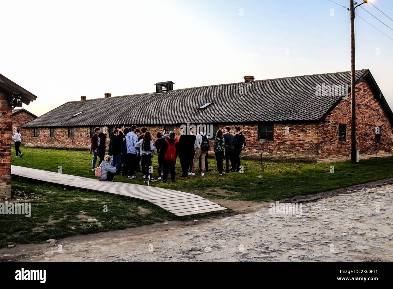 Oswiecim, Poland - October 07, 2022 Birkenau, the largest concentration ...
