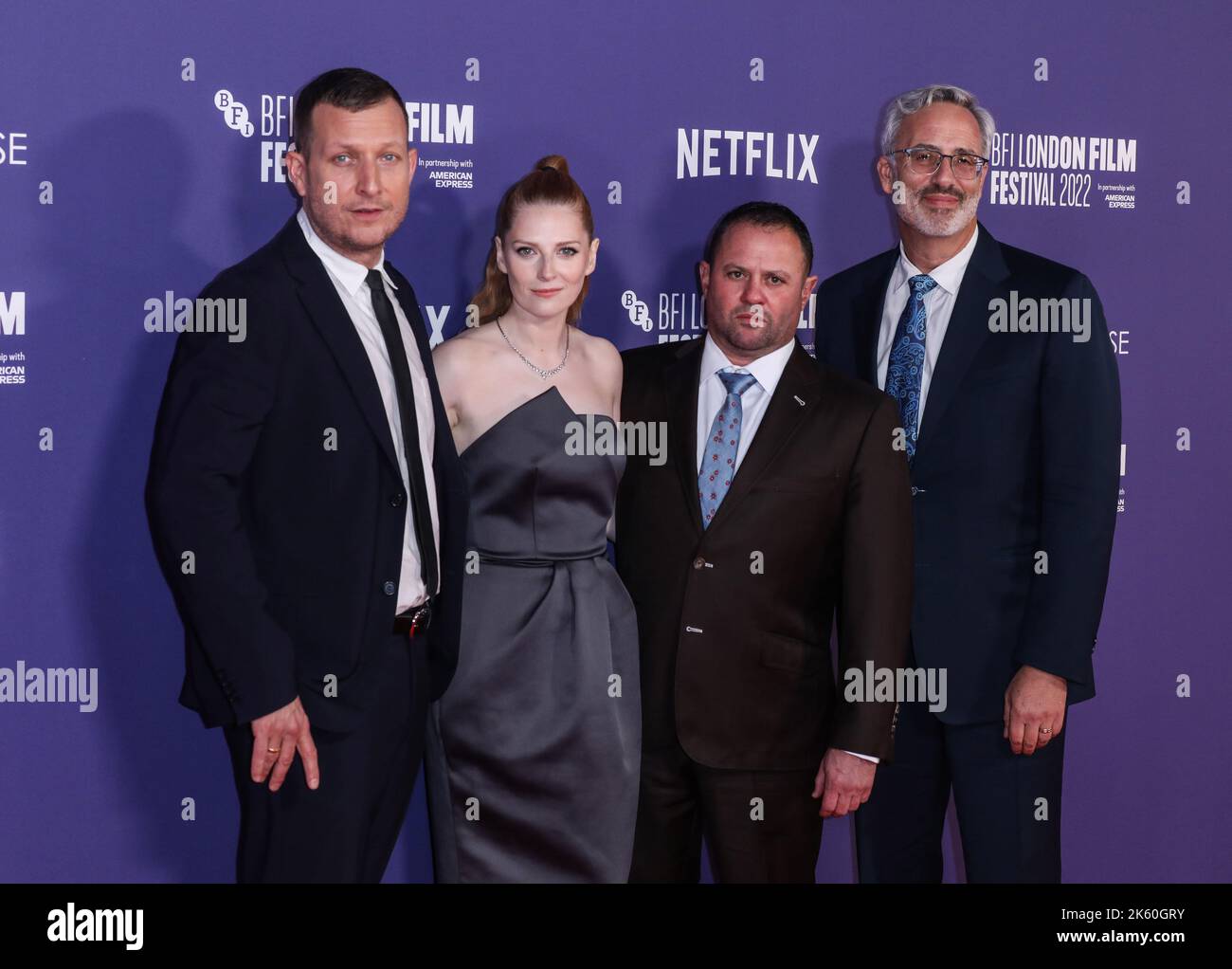 London, UK - 10 Oct 2022, Tobias Lindholm, Krysty Wilson-Cairns, Scott ...