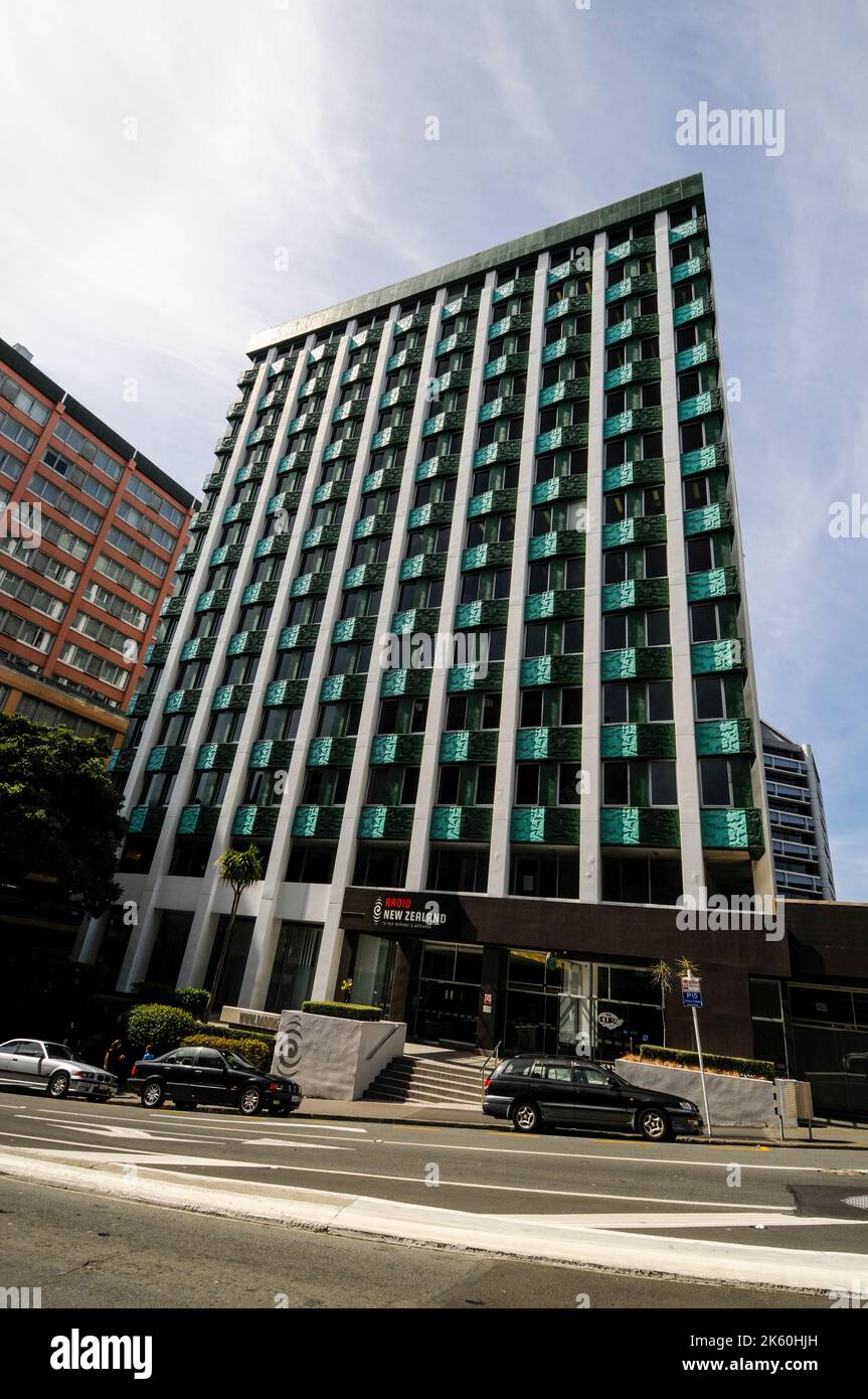 Radio New Zealand at Radio New Zealand House on The Terrace in ...