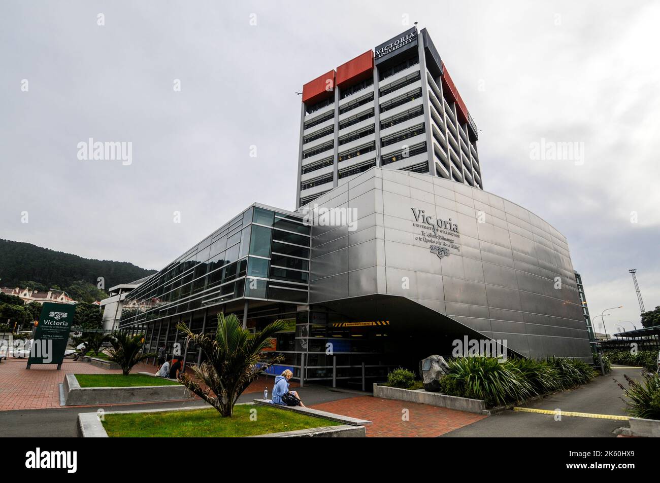 Victoria, Wellington university in Wellington on the north island of ...