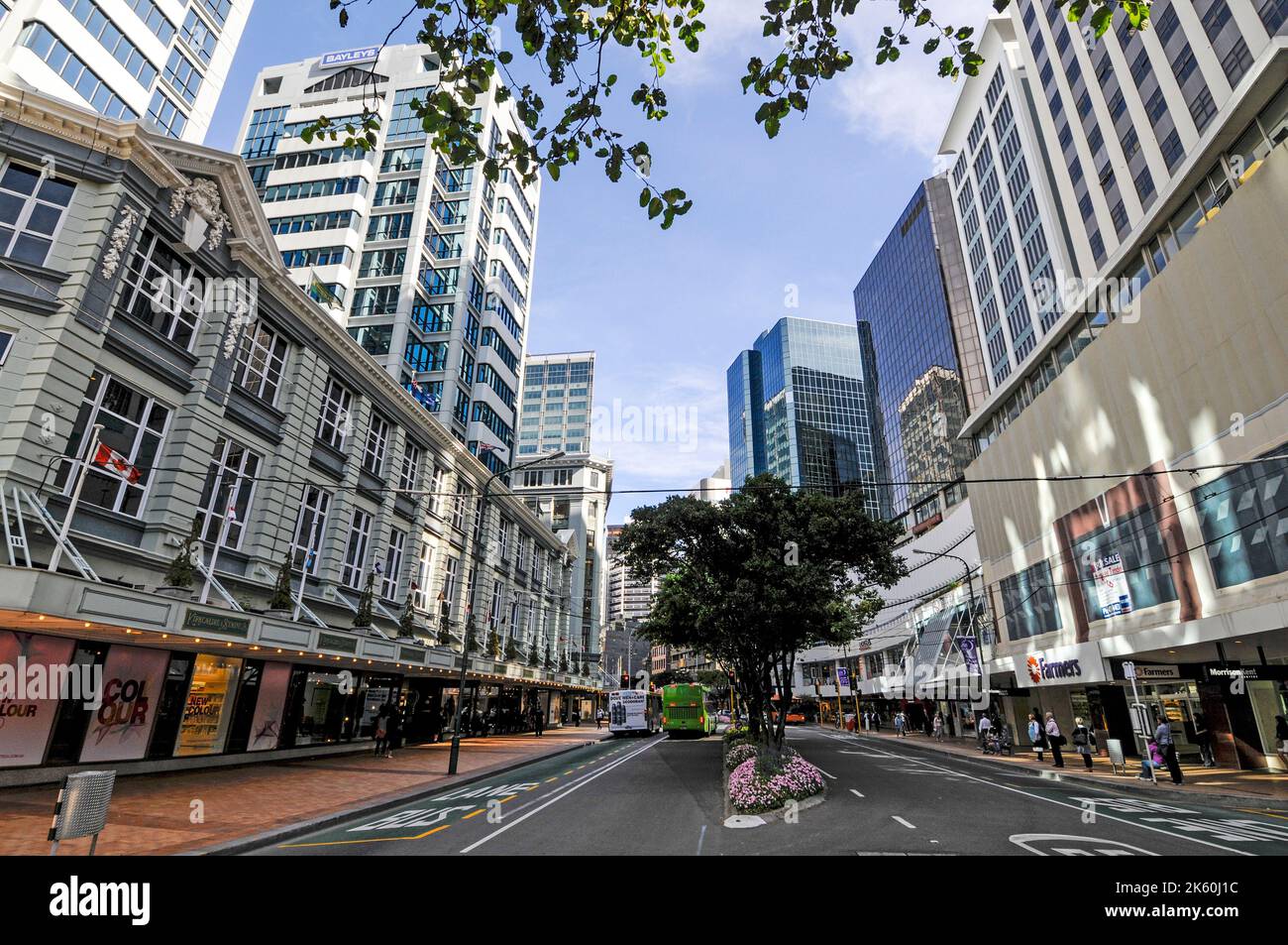 Wellington business district hi-res stock photography and images - Alamy