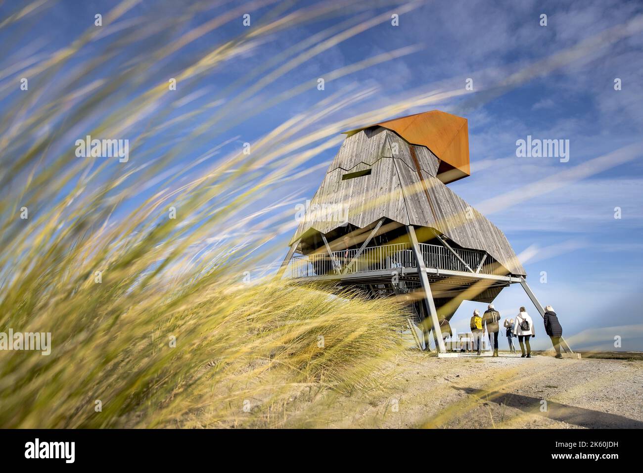 2022-10-11 10:56:16 MARKERMEER - The Marker Wadden during a press ...