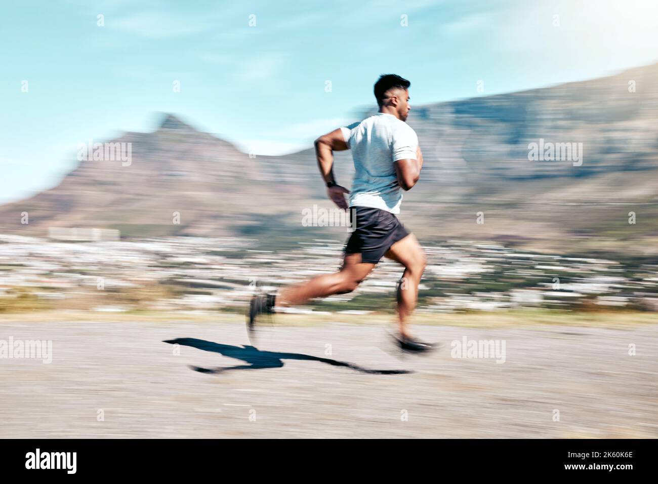 Male athlete sprinting hi-res stock photography and images - Alamy