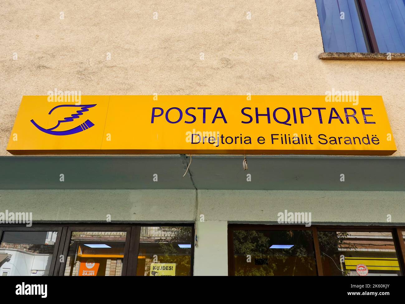 Post office in Saranda, Republic of Albania Stock Photo - Alamy
