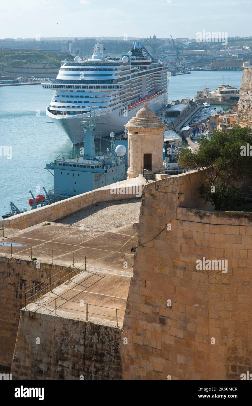 La Valletta, Capital of Culture 2018, Baracca Lift, Waterfront, Malta ...