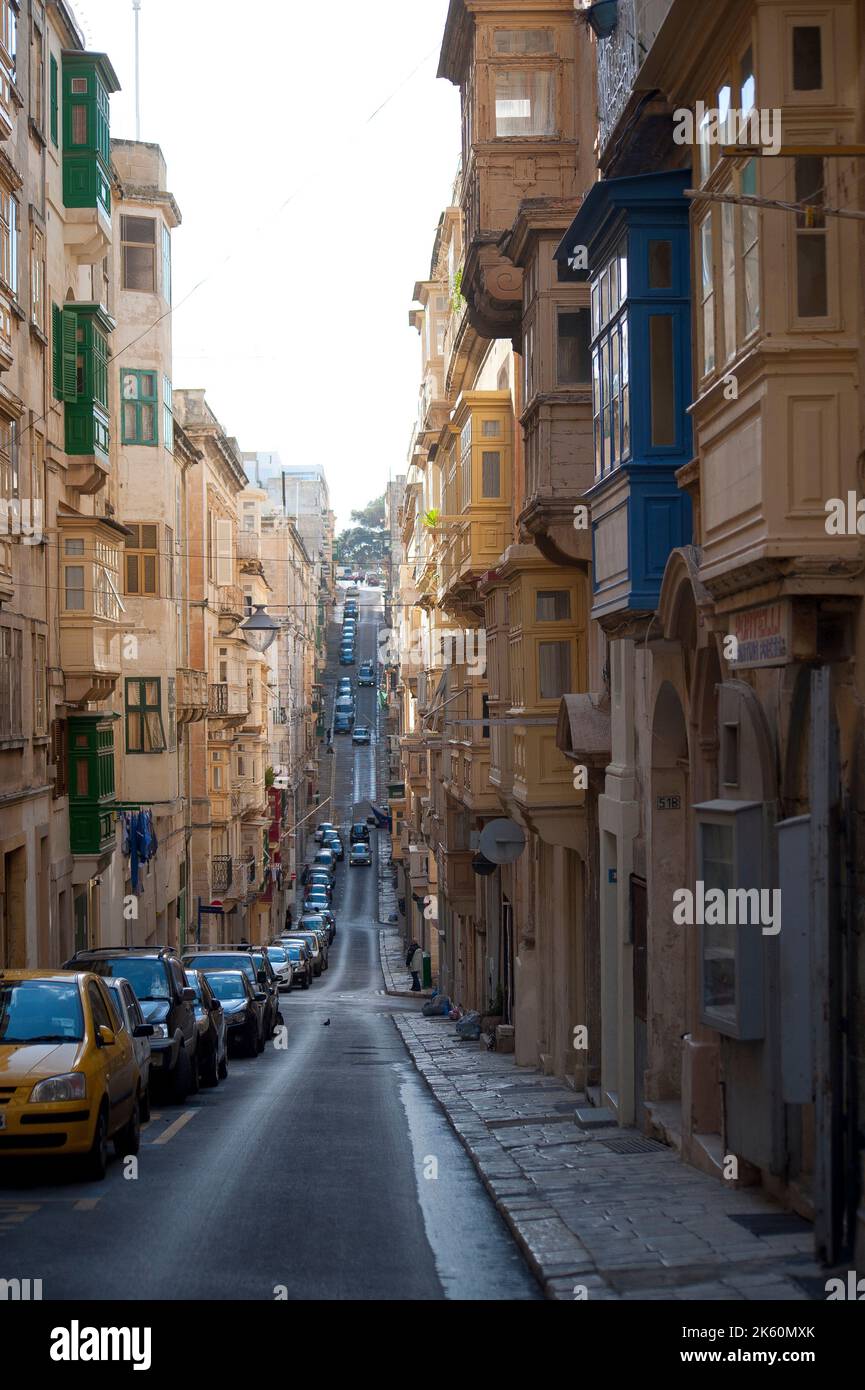 La Valletta, Capital of Culture 2018, Typical Balcony, Malta Island ...