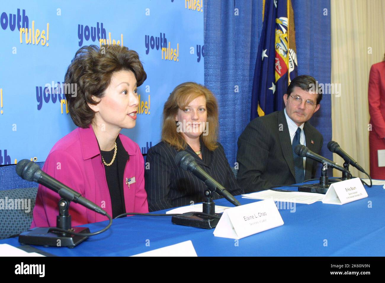 Office of the Secretary - Secretary Elaine Chao Attends Teen Press ...