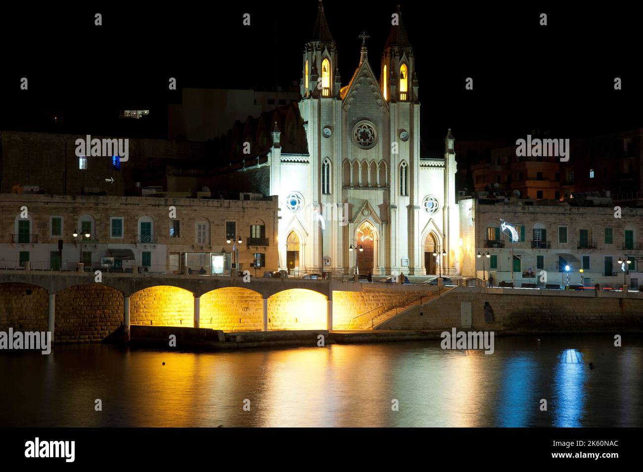 Parish Church of Our Lady of Mount Carmel, St. Julian (San Giljan) Bay ...