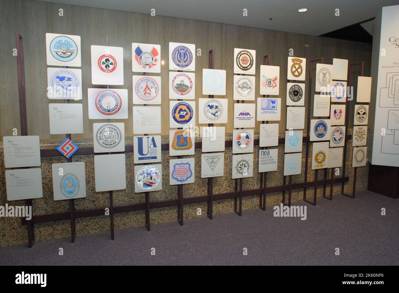 Frances Perkins Building - Union Plaques at Century 2001 Exhibit at ...