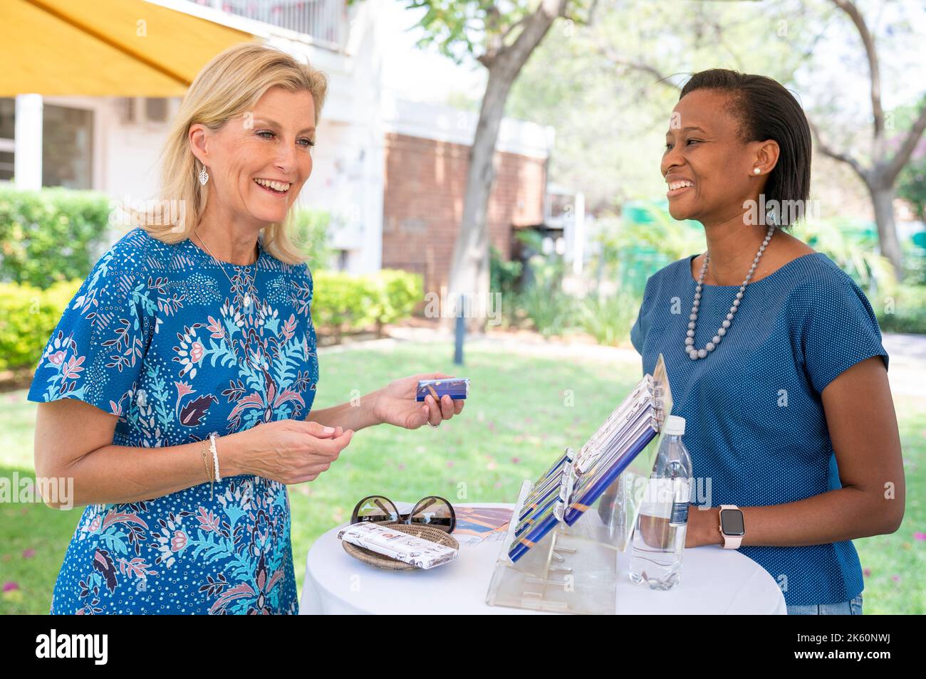 The Countess of Wessex meets an entrepreneur from Sweet Sensations ...