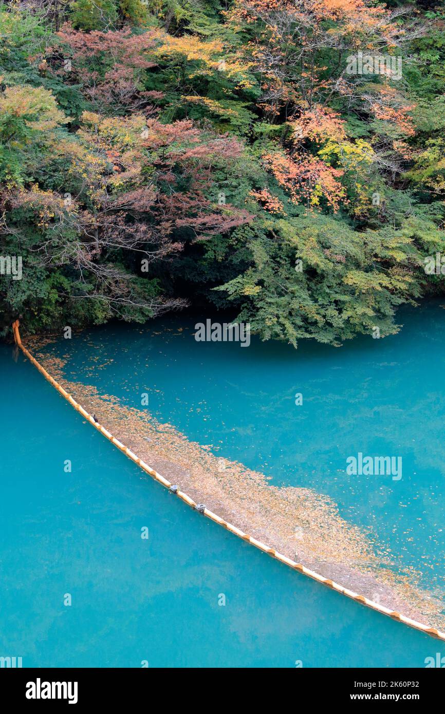 Lake Shiromaru in Okutama Tokyo Japan Stock Photo - Alamy