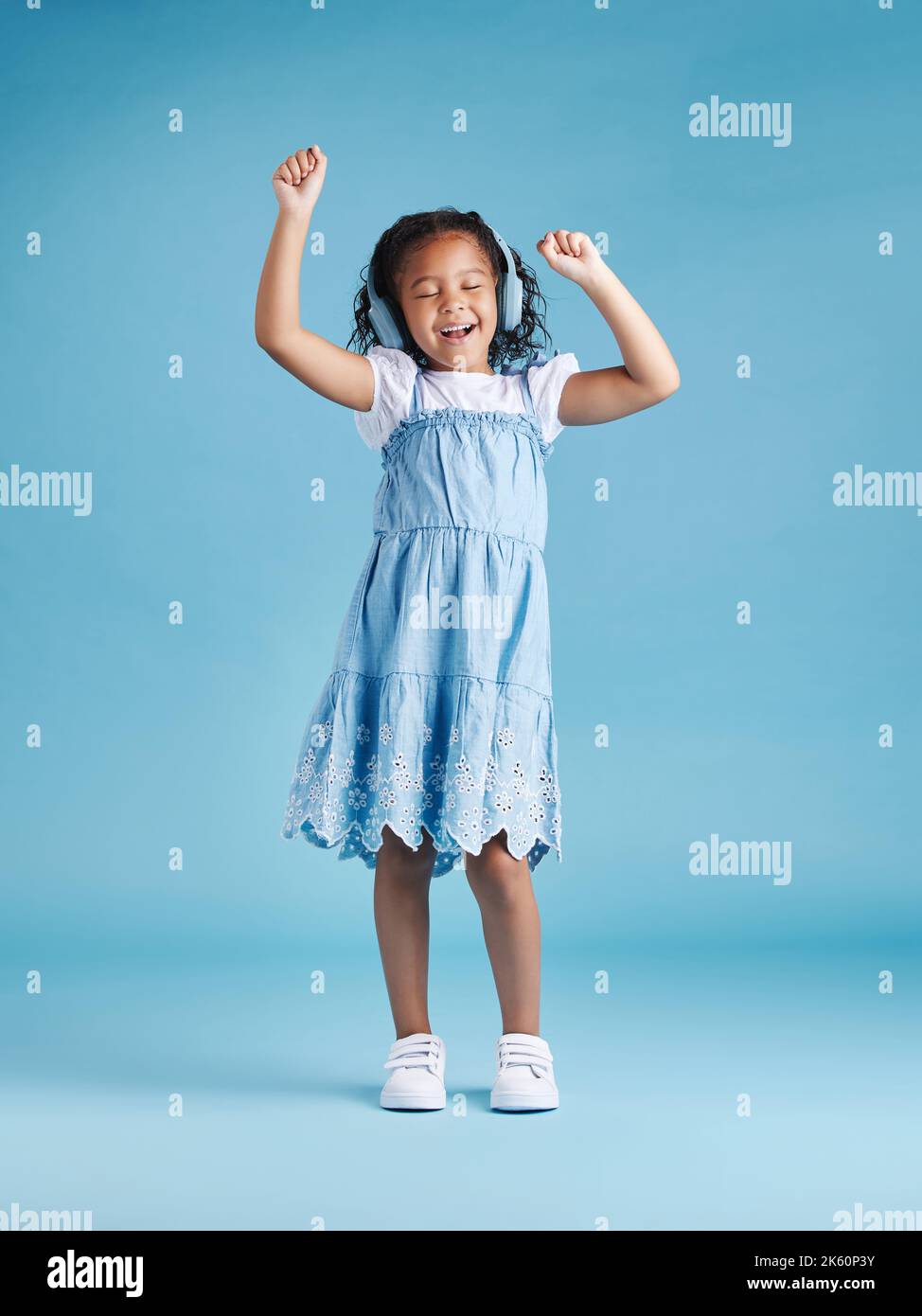 Happy Little Girl Thumbs Up