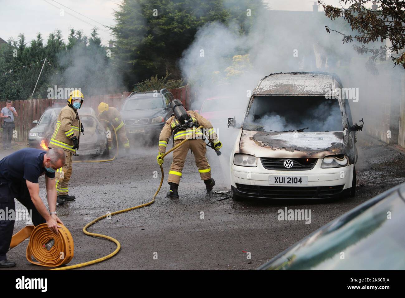 Belfast, Northern Ireland, UK. 15 Sept, 2020. Northern Ireland Fire and ...