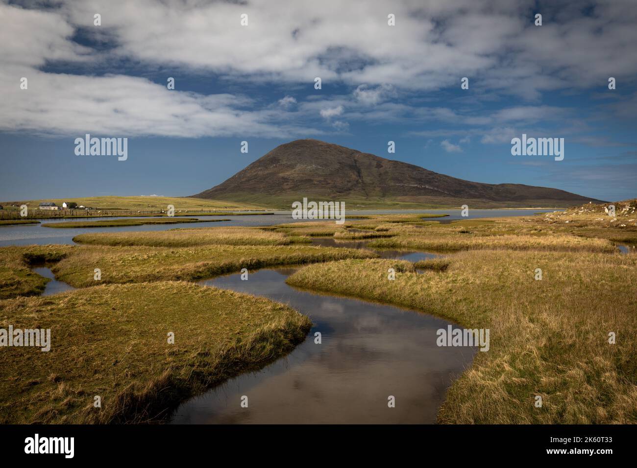 A beautiful shot of the Northern Salt Marshes in Harris, Outer Hebrides ...