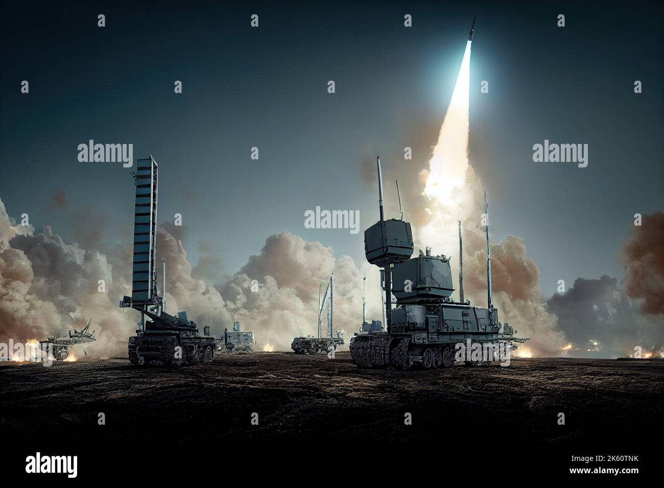 The Intercontinental Ballistic Missile Defense System Made Up Of Anti
