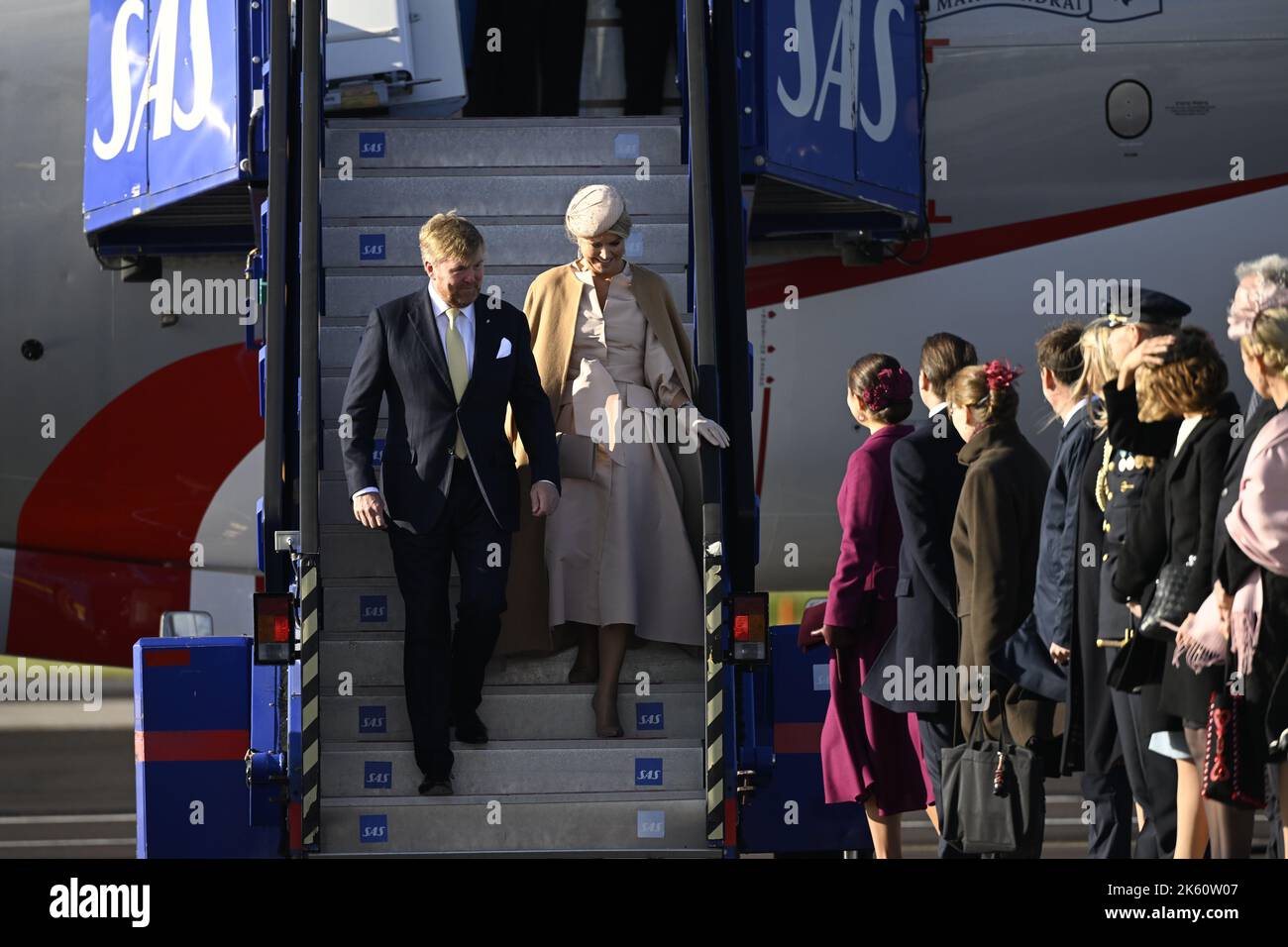 Stockholm, Sweden. 11th Oct, 2022. The King and Queen of the ...