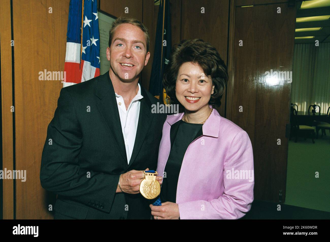 Office of the Secretary - Secretary Elaine Chao and Jim Shea at Care ...
