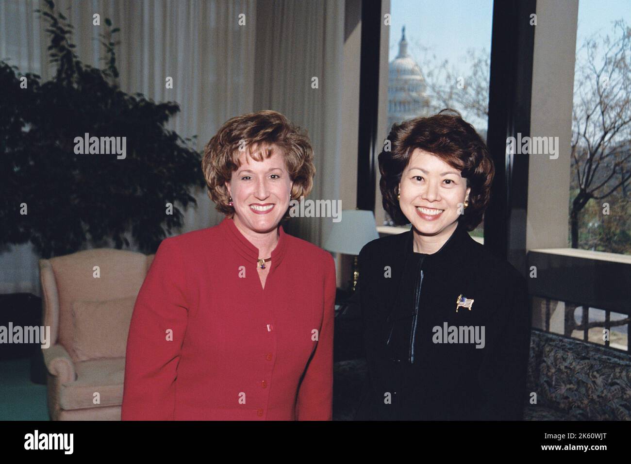 Office of the Secretary - Secretary Elaine Chao with Cathy Bailey and ...